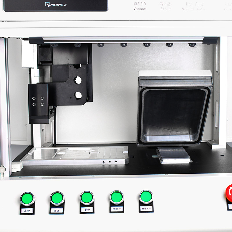 OM-G100 Semi-automatic Airbag LCD Lamination Machine for Samsung Edge OLED Screen Refurbishing ...
